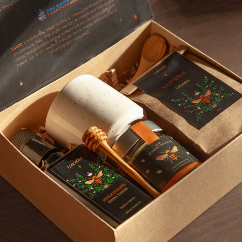 L'abeille : coffret cadeau éthique avec des trésors naturels| Bakoo.tn